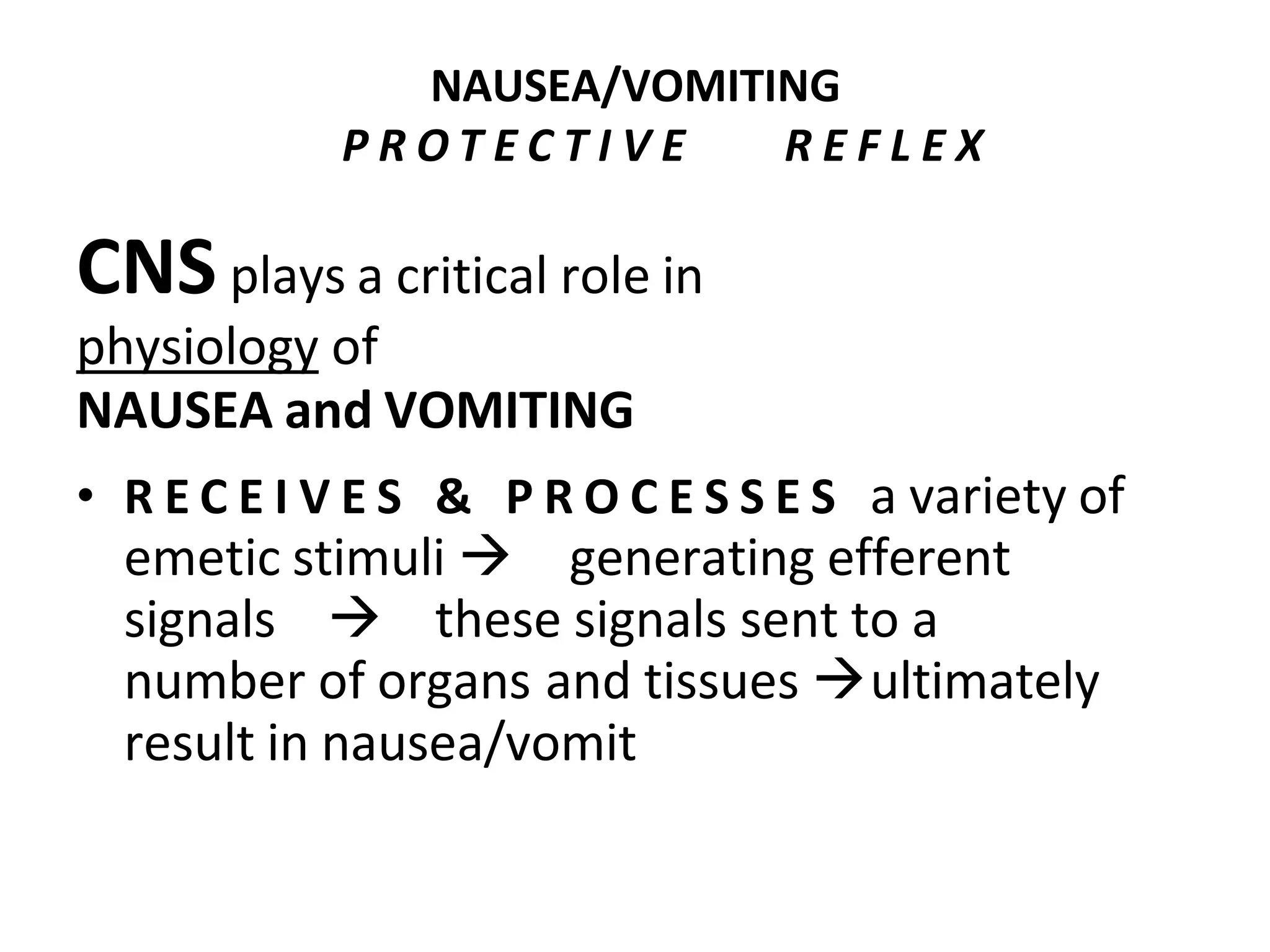 FINAL CINV cancer induced nausea vomiting | PPTX