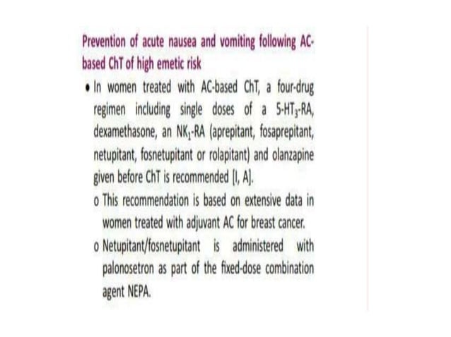FINAL CINV cancer induced nausea vomiting | PPT