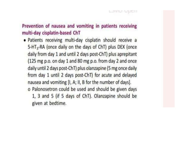FINAL CINV cancer induced nausea vomiting | PPT