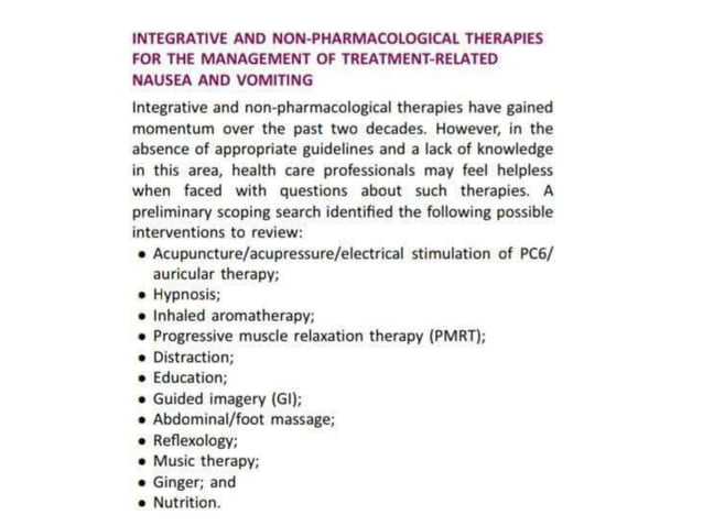 FINAL CINV cancer induced nausea vomiting | PPT