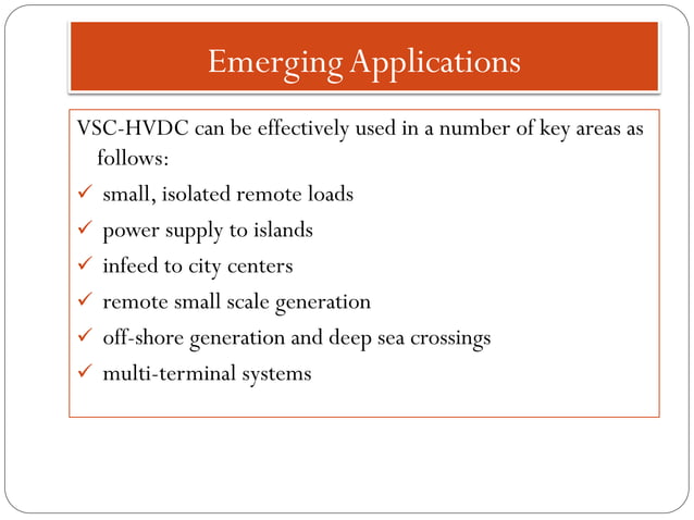 Power Electronics Application: HVDC | PPT