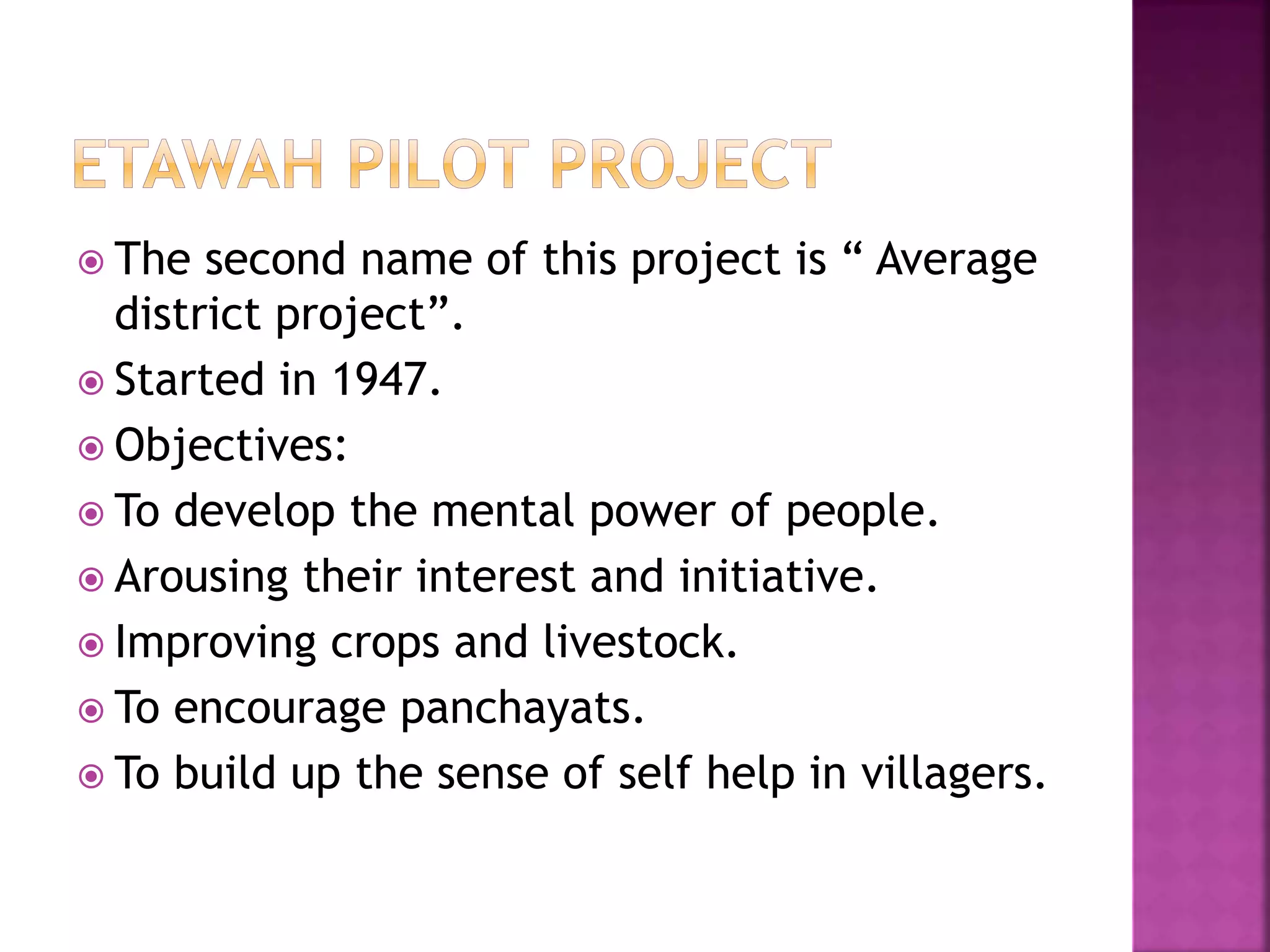 Pre Independent Era (Sriniketan, Marthandam, Gurgaon Experiment ...