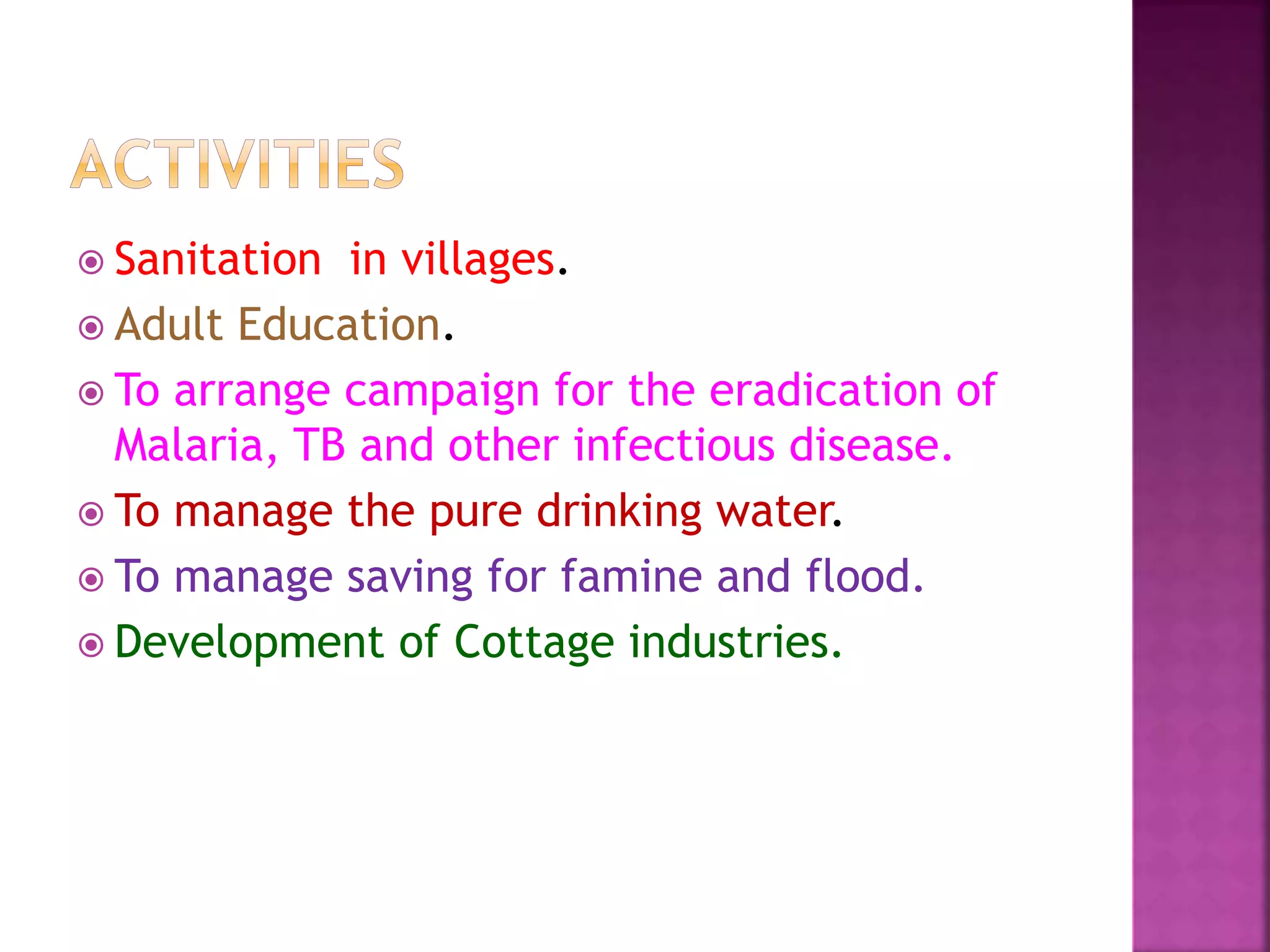 Pre Independent Era (Sriniketan, Marthandam, Gurgaon Experiment ...