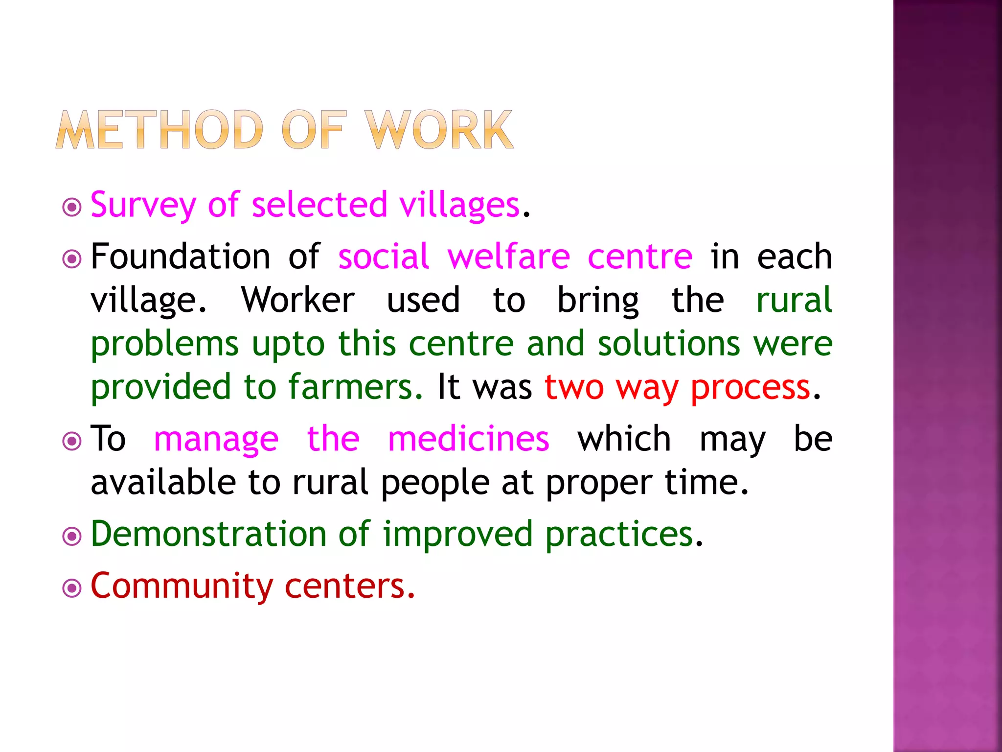 Pre Independent Era (Sriniketan, Marthandam, Gurgaon Experiment ...