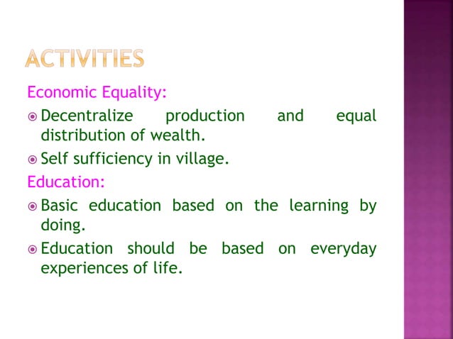 Pre Independent Era (Sriniketan, Marthandam, Gurgaon Experiment ...