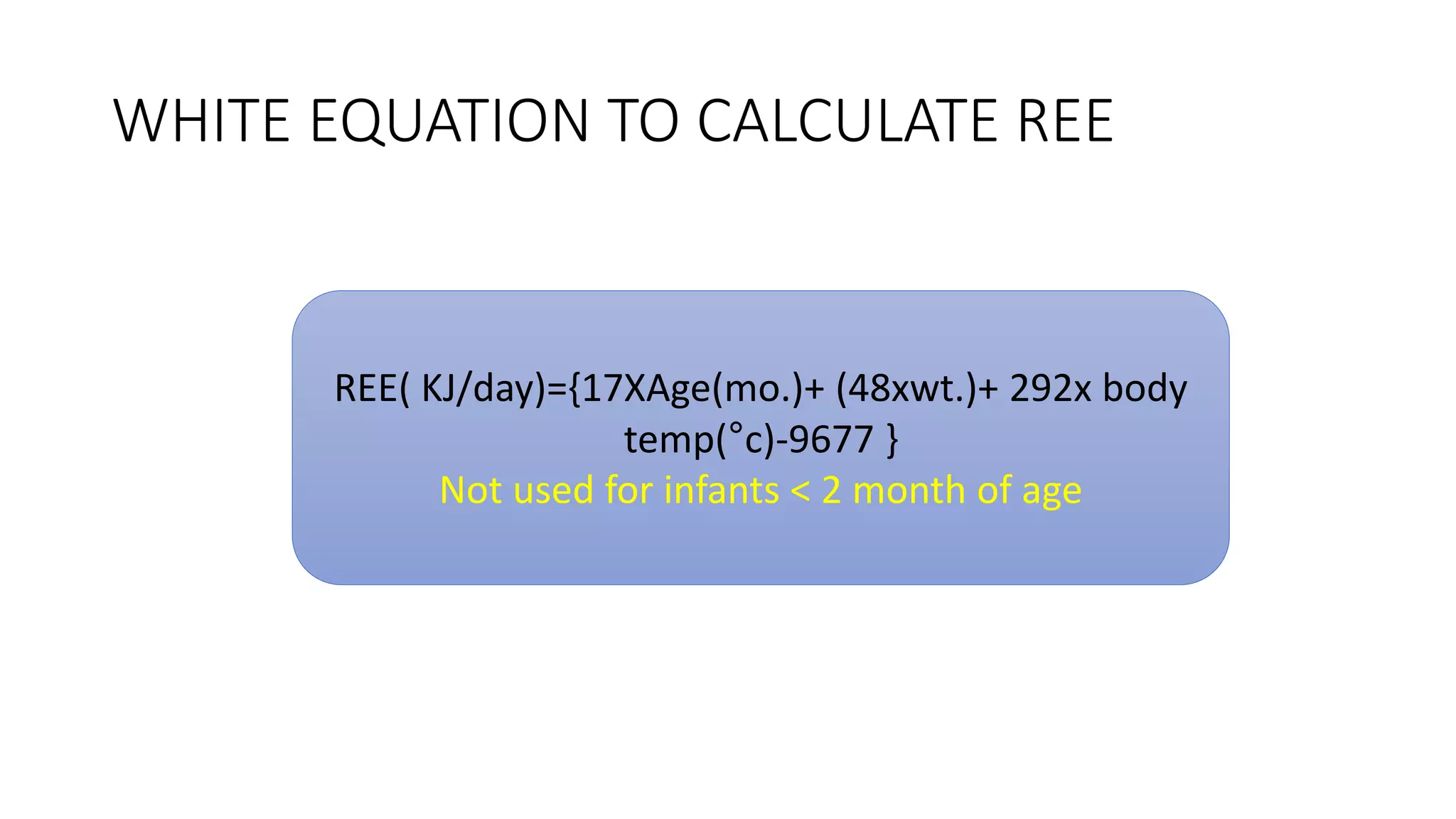 nutritional need of critical ill child | PPTX