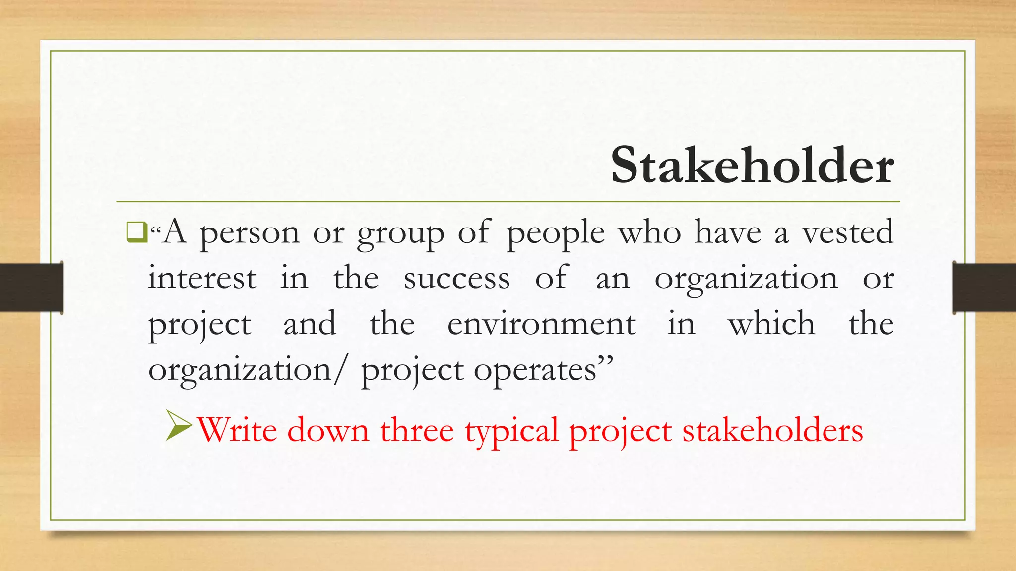 Final Class Presentation on Determining Project Stakeholders & Risks.pptx