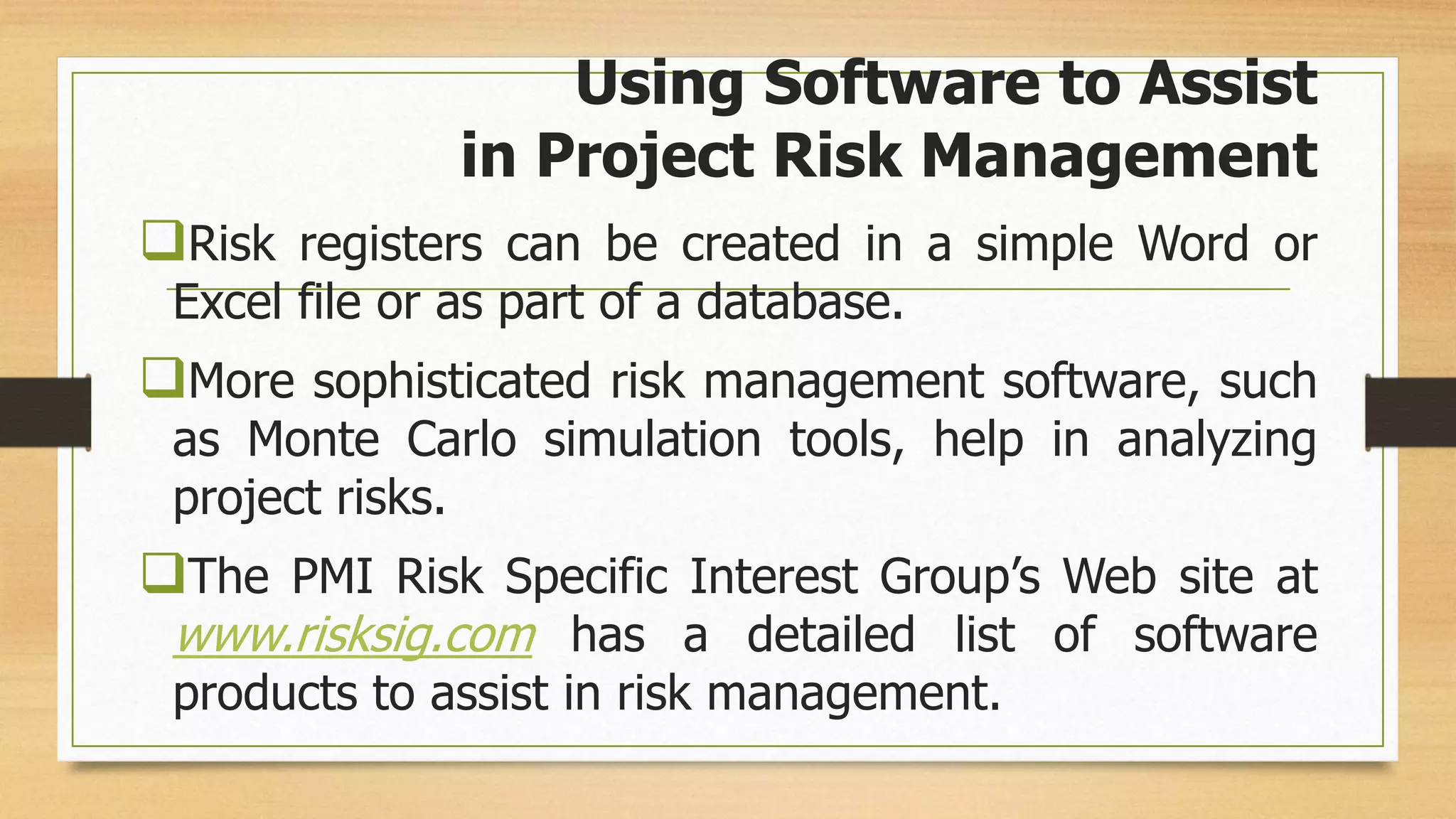 Final Class Presentation on Determining Project Stakeholders & Risks.pptx