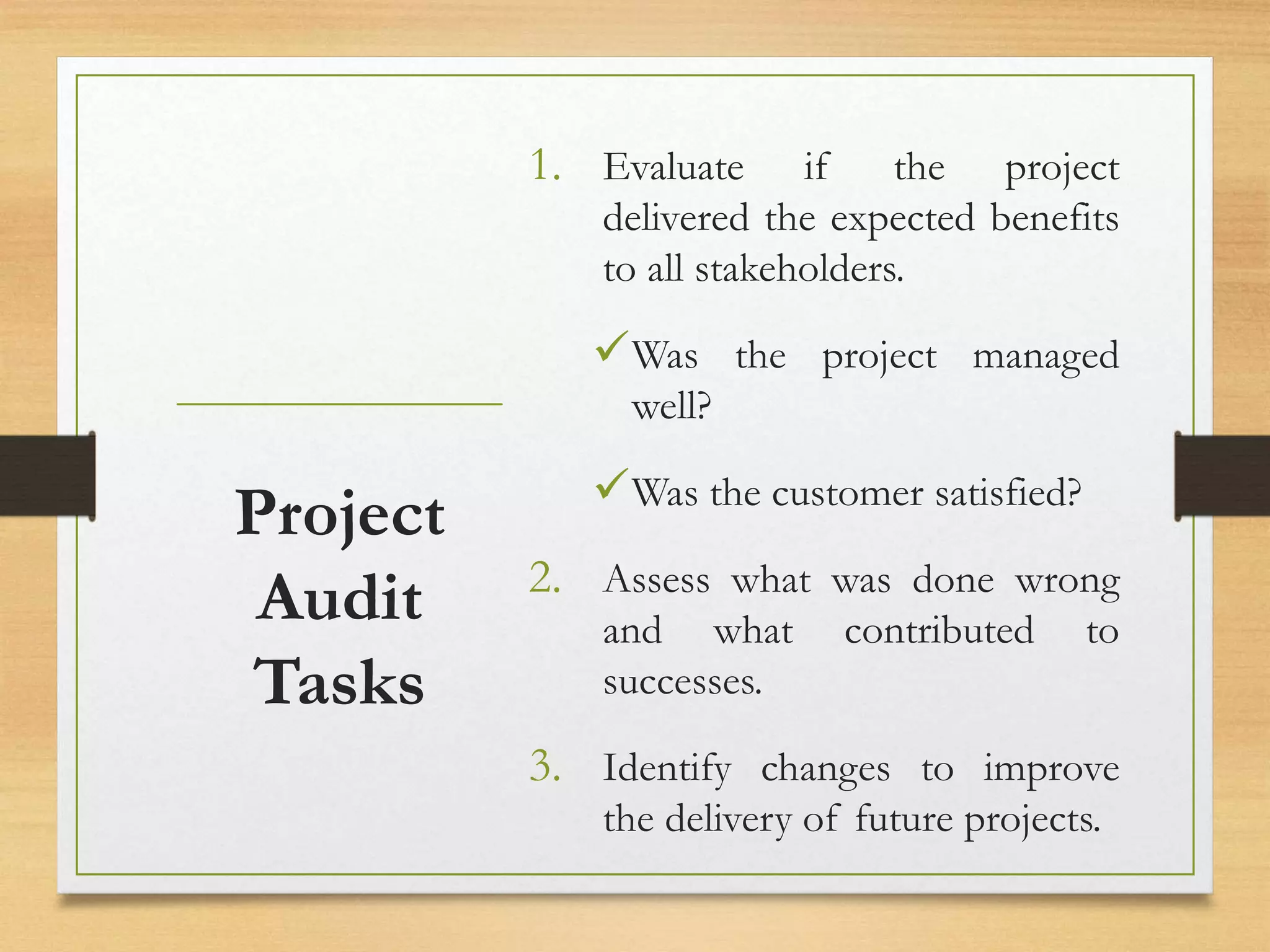 Final Class Presentation on Project Audit and Closure.ppt