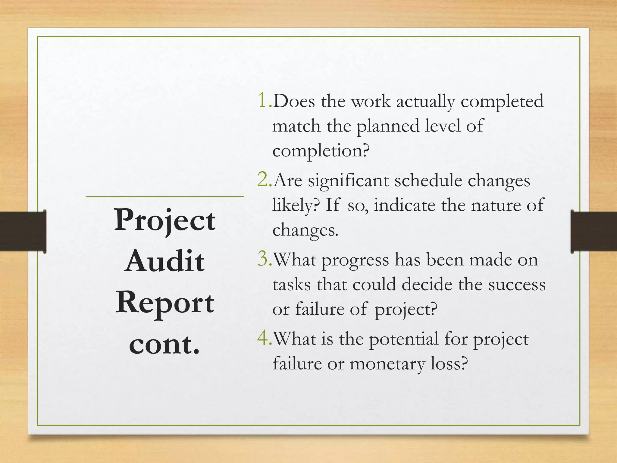 Final Class Presentation on Project Audit and Closure.ppt