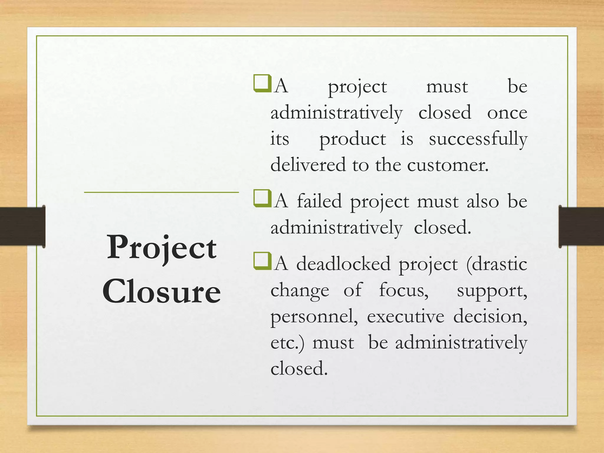 Final Class Presentation on Project Audit and Closure.ppt