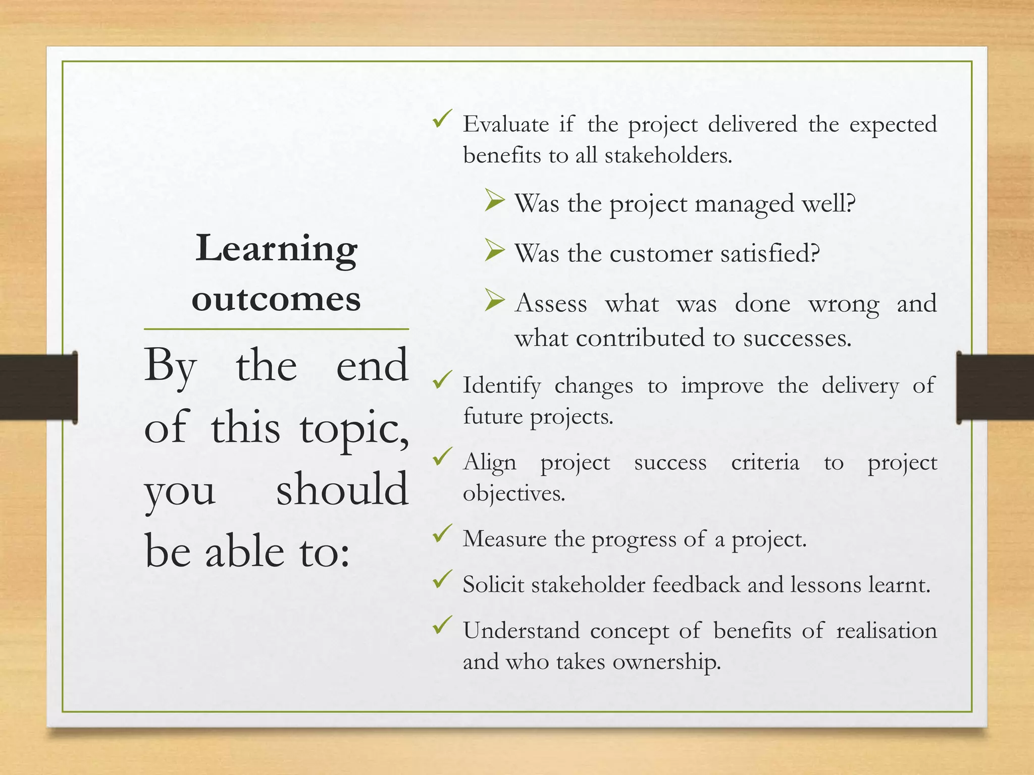 Final Class Presentation on Project Audit and Closure.ppt
