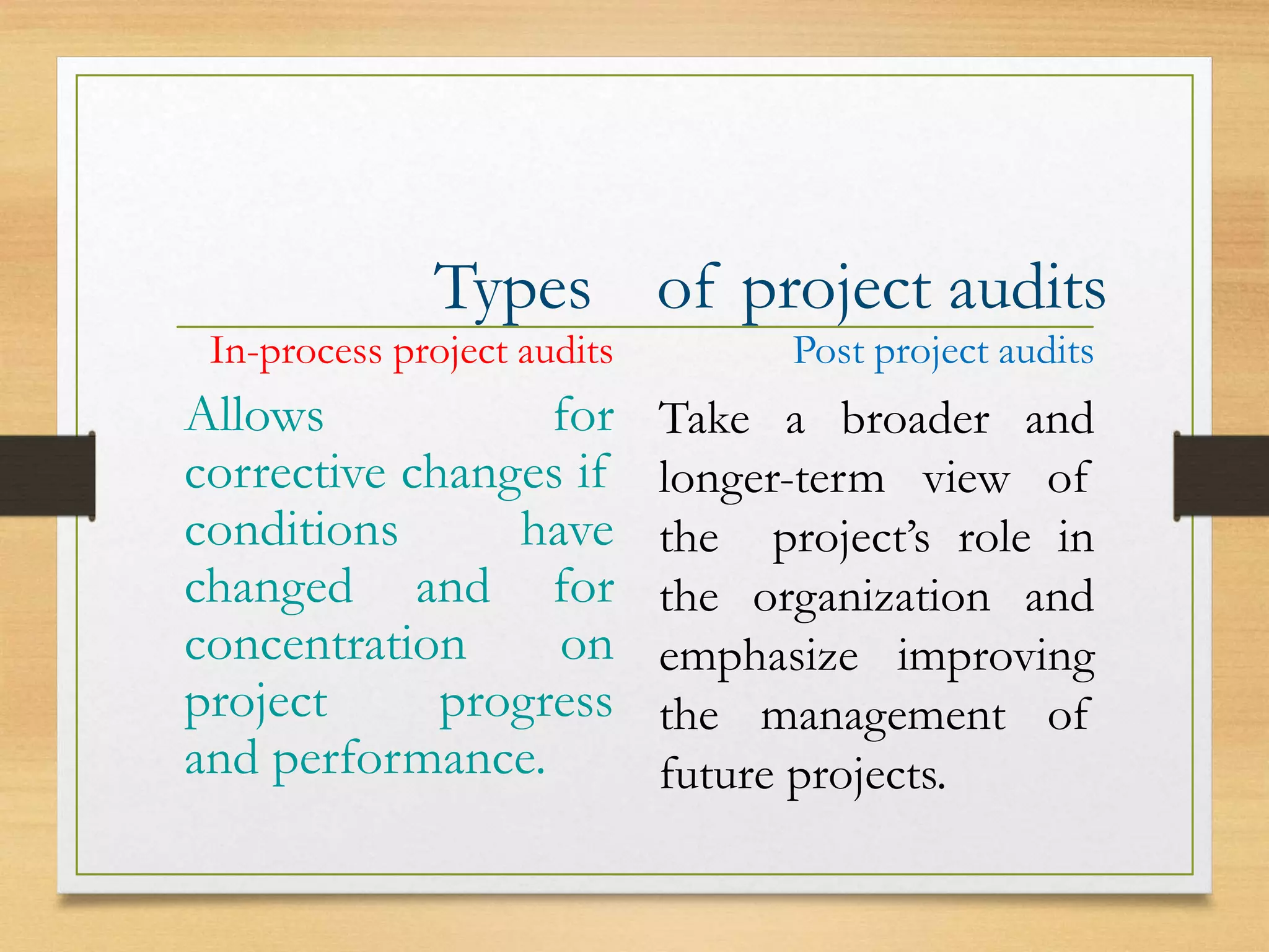 Final Class Presentation on Project Audit and Closure.ppt