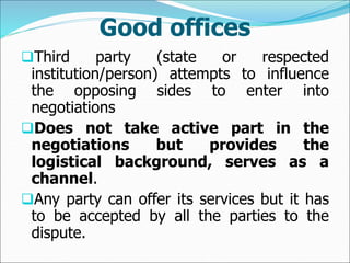 Final Class Presentation on Resolving Conflicts_Civil Wars.ppt