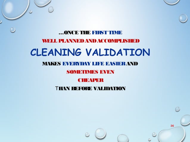 cleaning validation.. | PPT | Pharmaceutical Industry | Industries