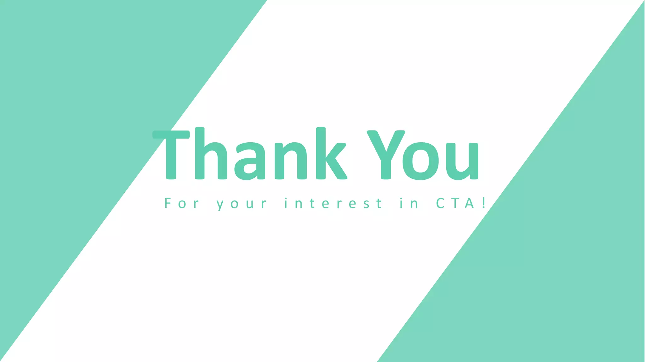 CTA Presentation | PPTX