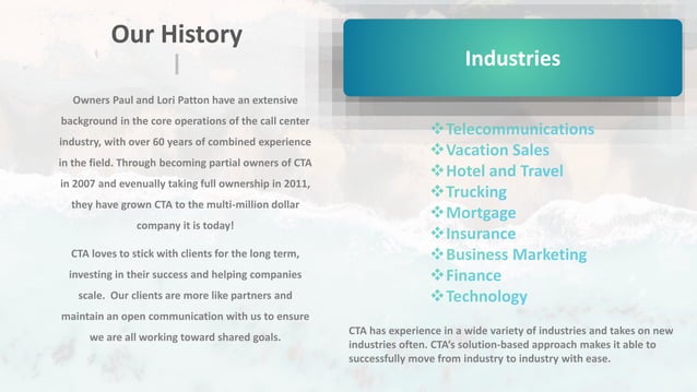 CTA Presentation | PPT