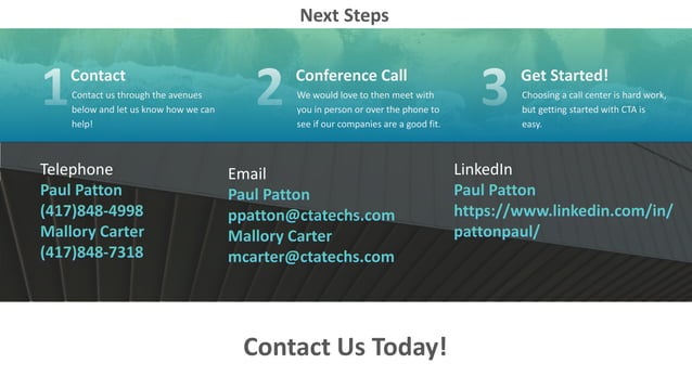 CTA Presentation | PPT