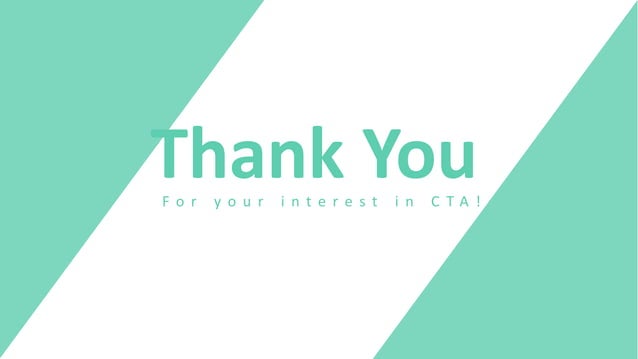 CTA Presentation | PPT