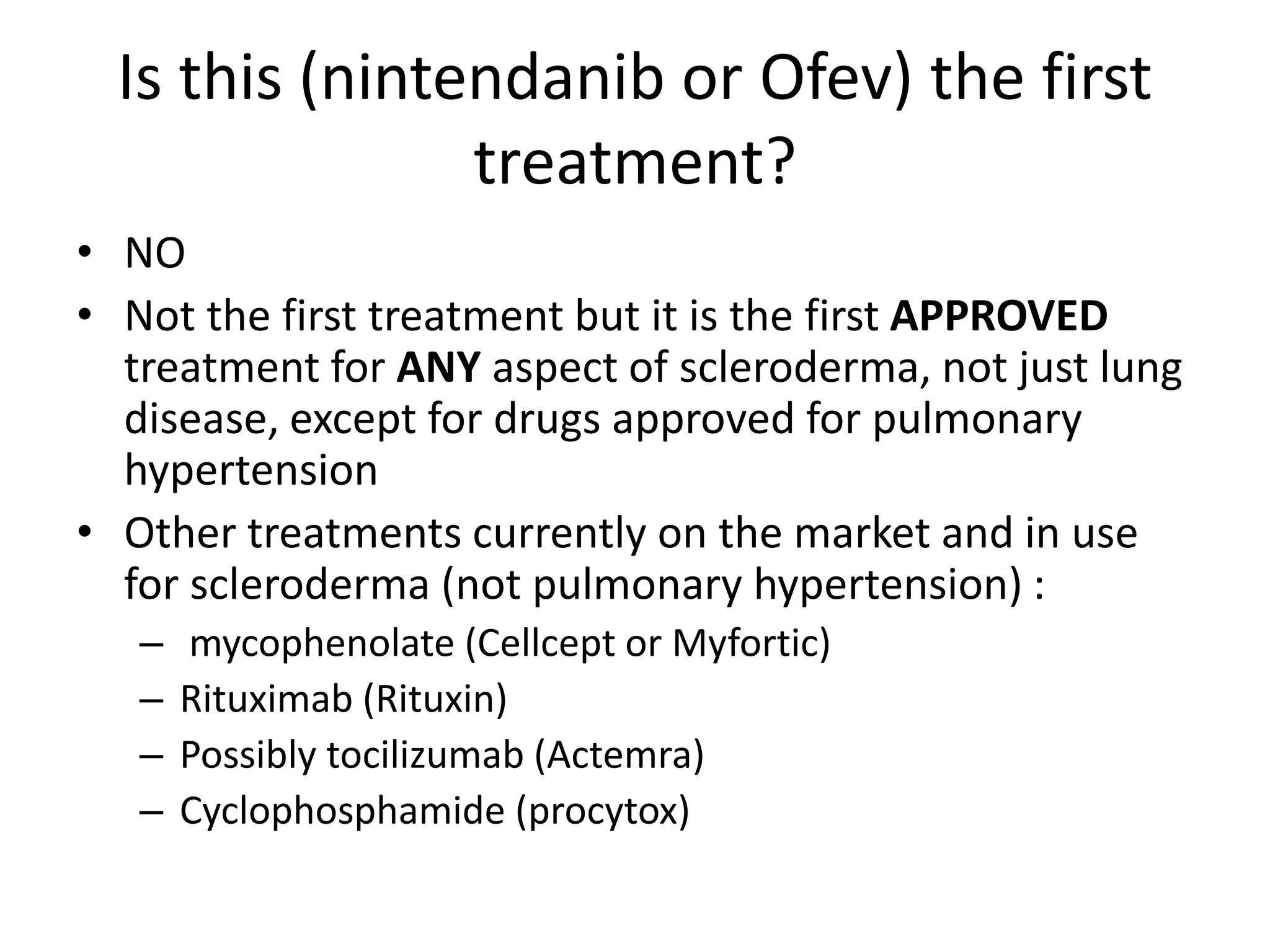 Clinical Trials in Scleroderma | PPTX