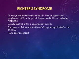 Chronic Lymphocytic Leukemia | PPTX