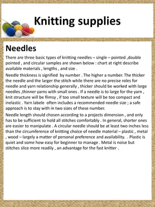 Fashion designer knitting (under graduate) | PDF