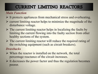 CURRENT LIMITING REACTORS | PPTX