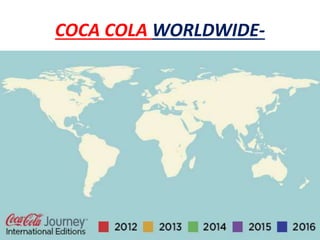 Coca Cola Bottling Plant Map