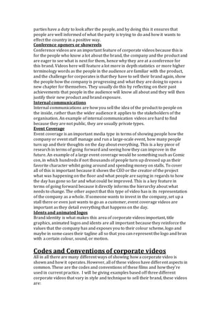 Codes and Conventions Essay | DOCX