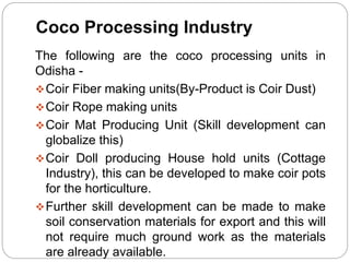 Final coir project_report | PPTX