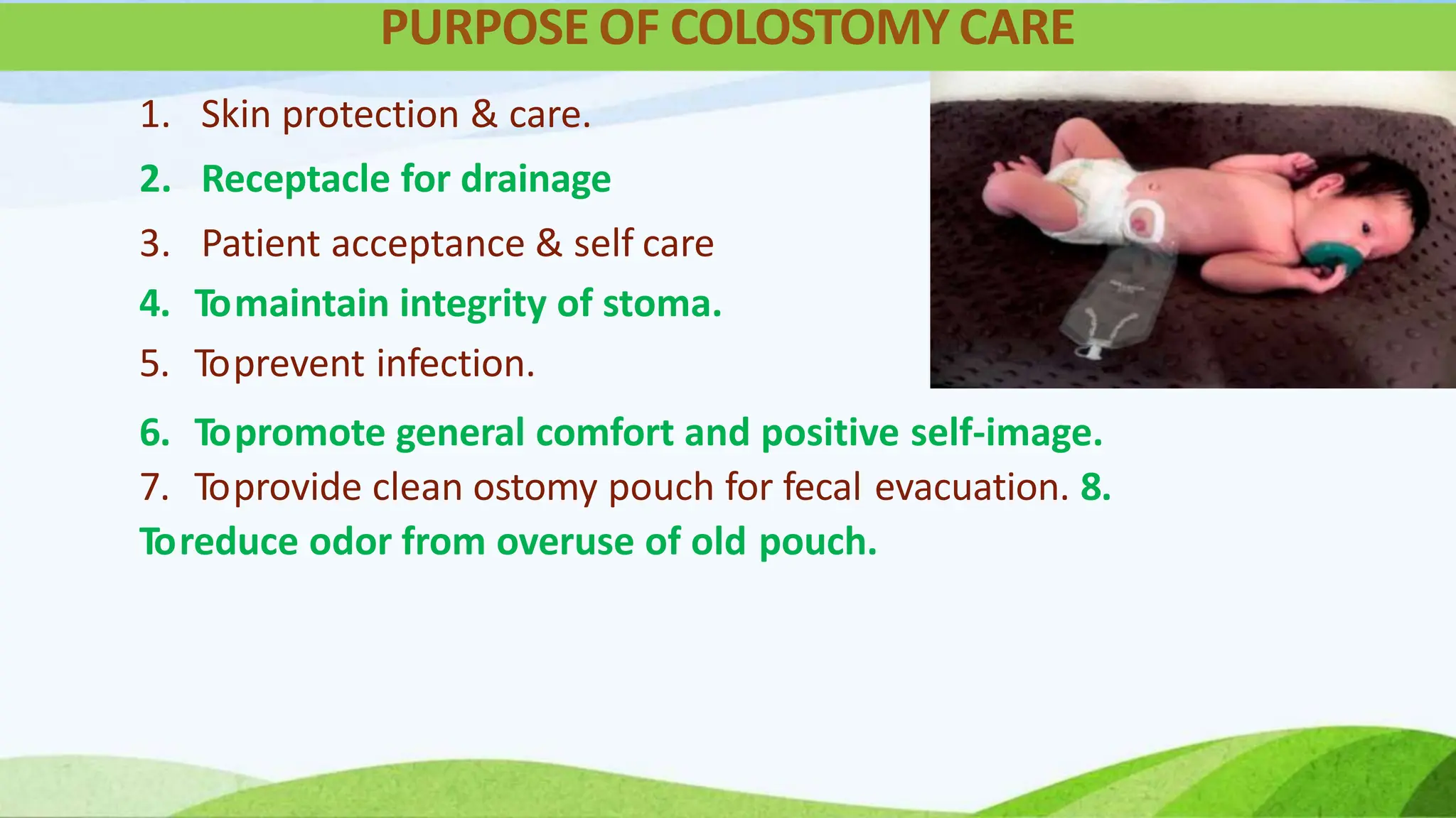 stoma and colostomy care and nursing management | PPTX