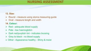 stoma and colostomy care and nursing management | PPTX