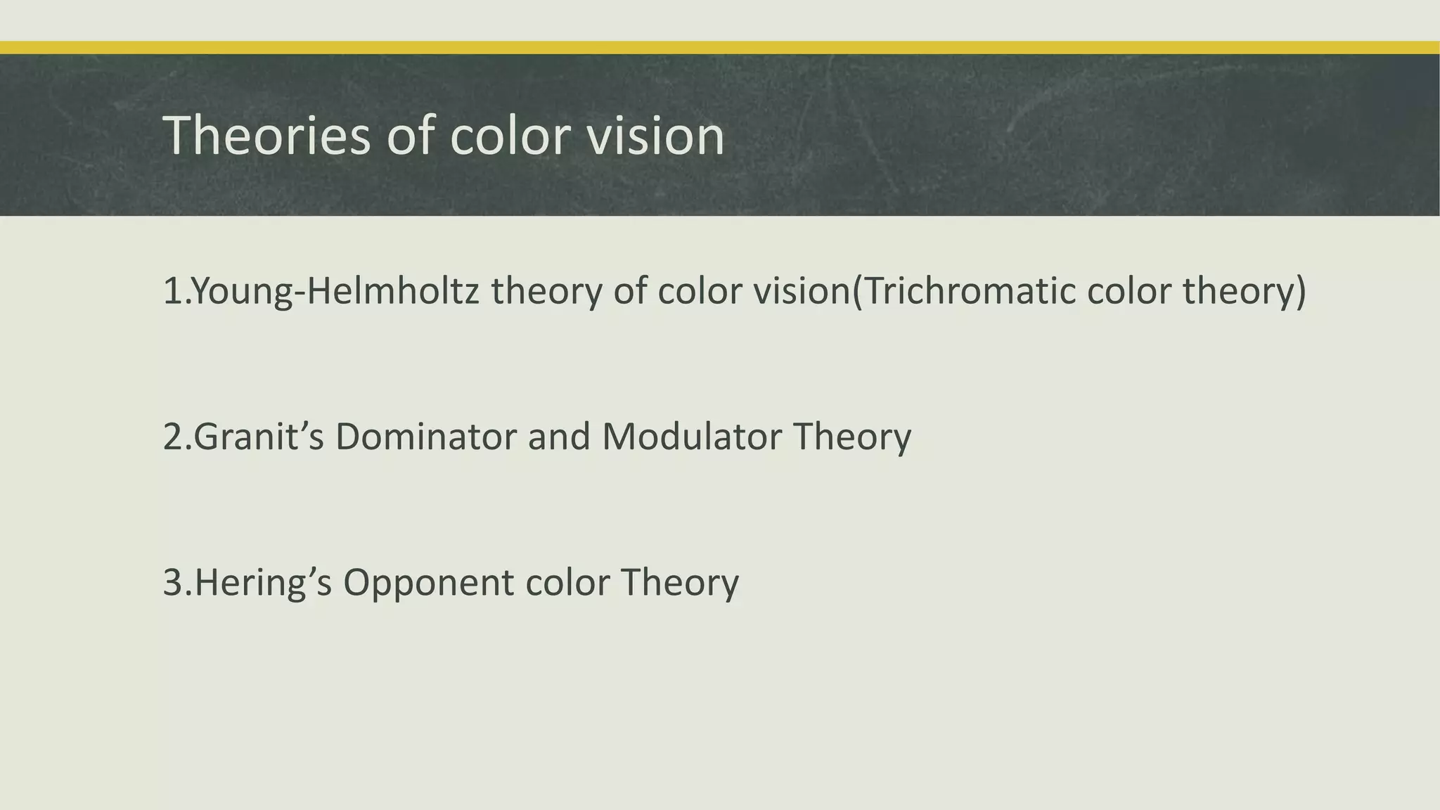Color vision : Physiology ,Defects, Detection, Diagnosis & Management ...