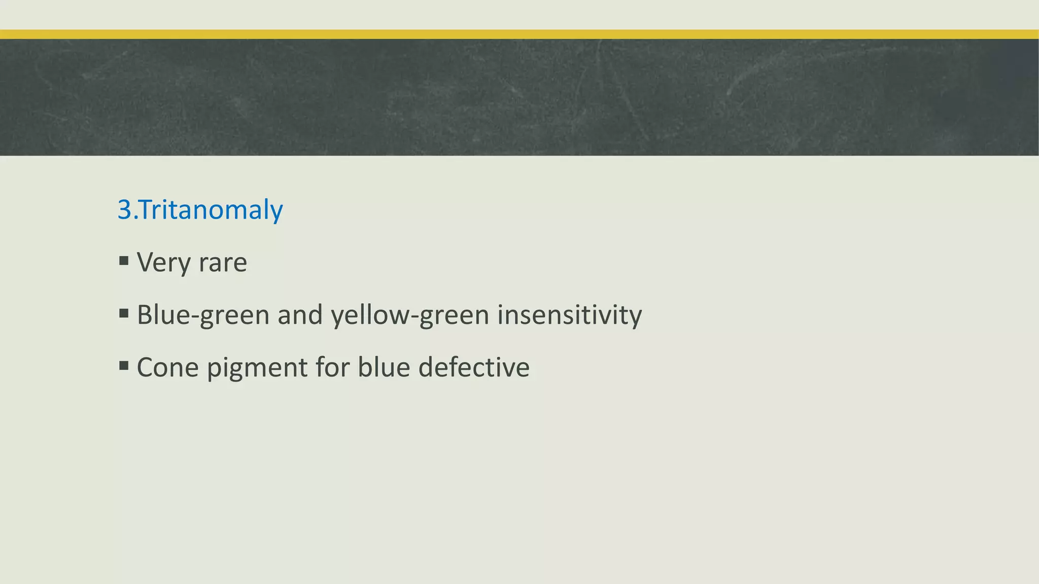Color vision : Physiology ,Defects, Detection, Diagnosis & Management ...
