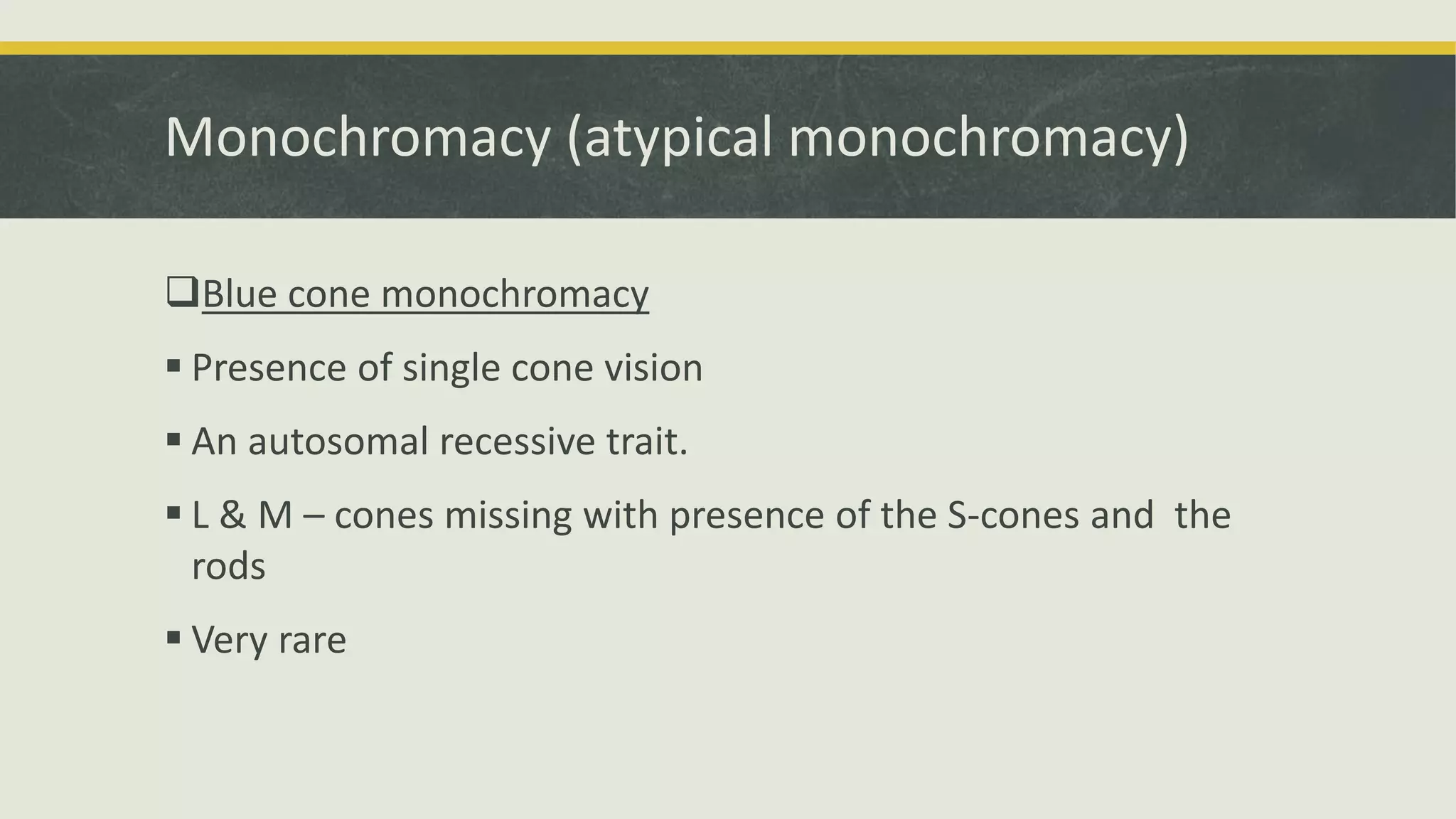Color vision : Physiology ,Defects, Detection, Diagnosis & Management ...