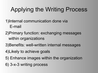 Routine E-mail messages and memos | PPT
