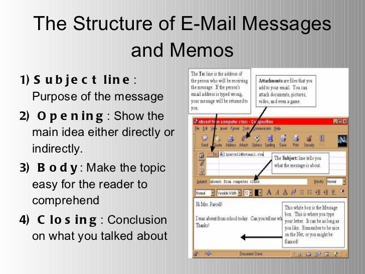 Routine E-mail messages and memos