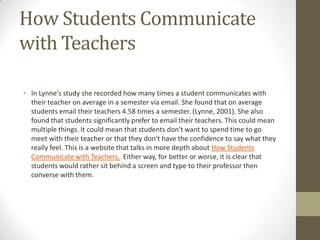 Communication in Schools | PPTX