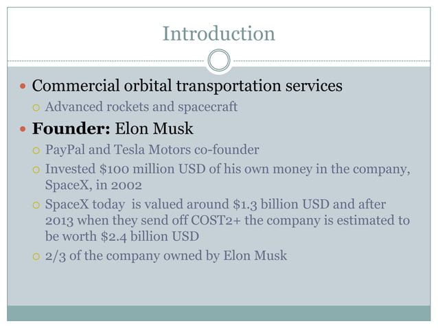 SpaceX Case Study | PPTX