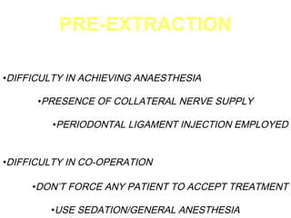 Finalcomplication of extraction | PPT