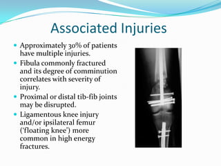 Compound Fracture Tibia | PPTX