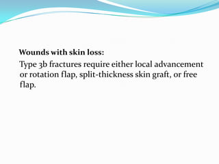 Compound Fracture Tibia | PPTX