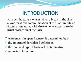 Compound Fracture Tibia | PPT
