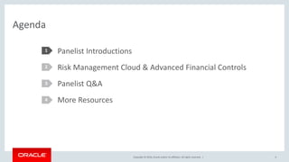 Introducing Oracle Advanced Financial Controls Cloud Service | PDF