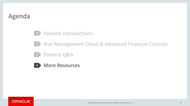 Introducing Oracle Advanced Financial Controls Cloud Service | PDF