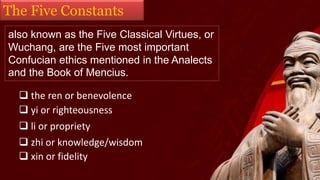 CONFUCIANISM WRB1.pptx | Buddhism | Religion & Spirituality