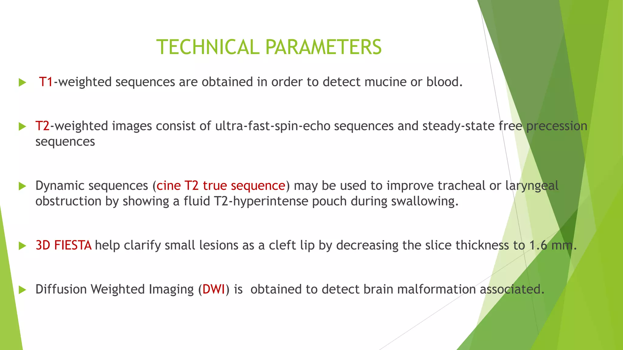 Congenital anomalies of head,neck and face(Radiology) including USG and ...