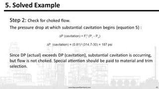 Process control presentation on Final Control Element, components ...