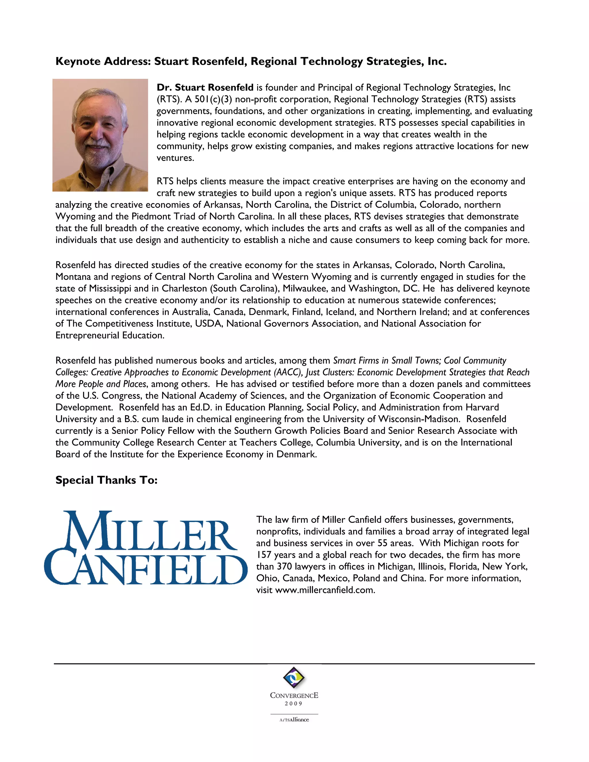 *SAMPLE* Conference Program | PDF