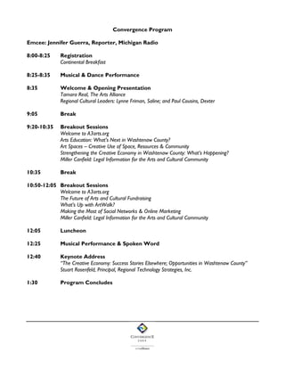 *SAMPLE* Conference Program | PDF